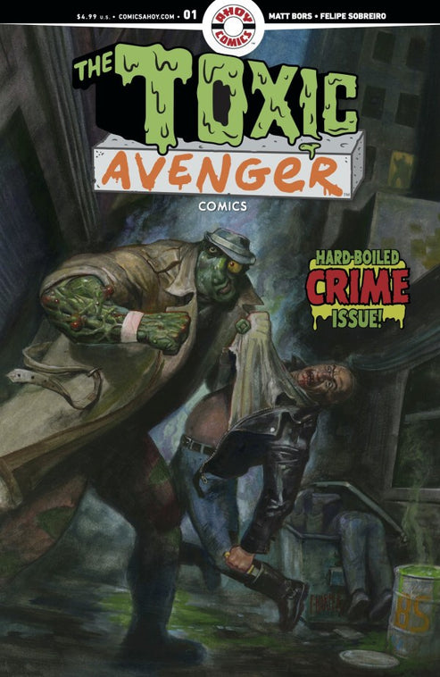 Toxic Avenger Comics #2 (Polybagged w/ Trading Card) – Gnostic Comics